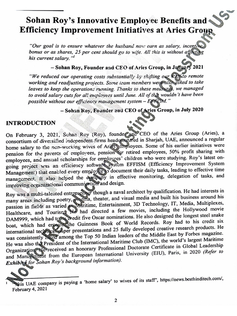 Employee Benefit Case | PDF