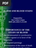 Blood Spatter Analysis Techniques | PDF | Blood Type | Anatomy