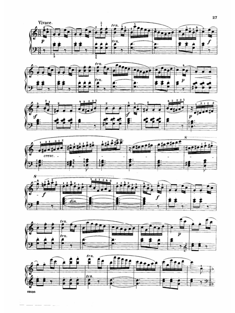 Piano Solo Pieces Mostly Sonatinas | PDF