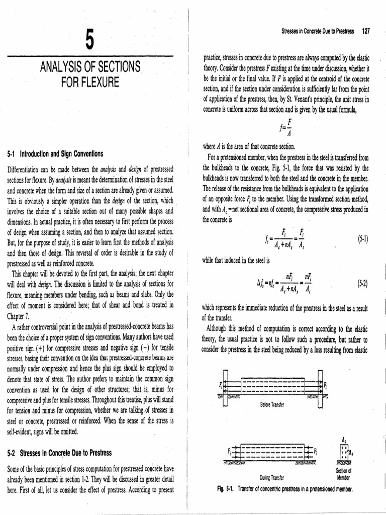 (Lin & Burns) - Design of Prestressed Concrete Structures-3rd Edition | PDF