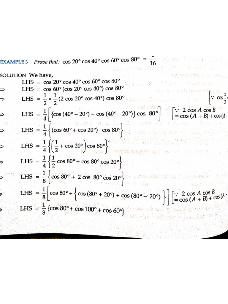 Trigonometry 2nd Level | PDF