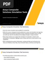 Ansys ACP Composite Analysis Tutorial | PDF | Composite Material | Fracture