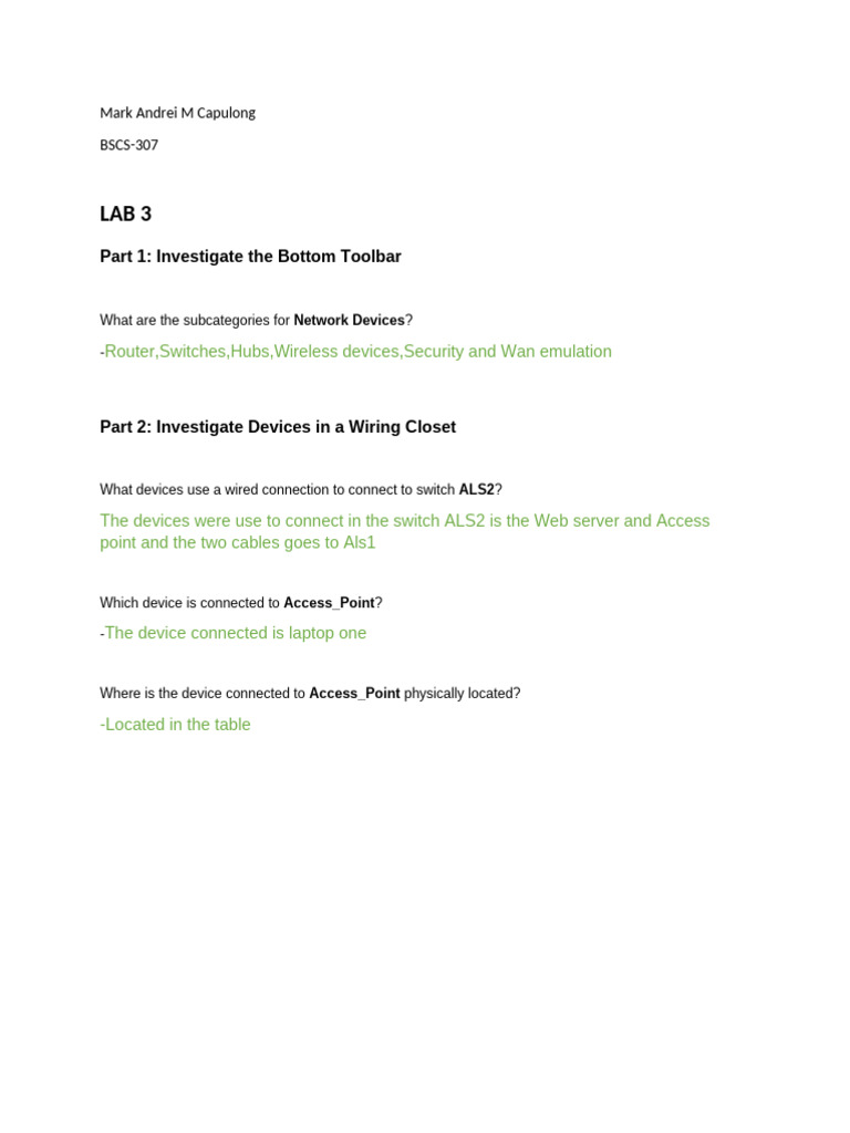 Mark Andrei M Capulong - Word LAB 3 | PDF