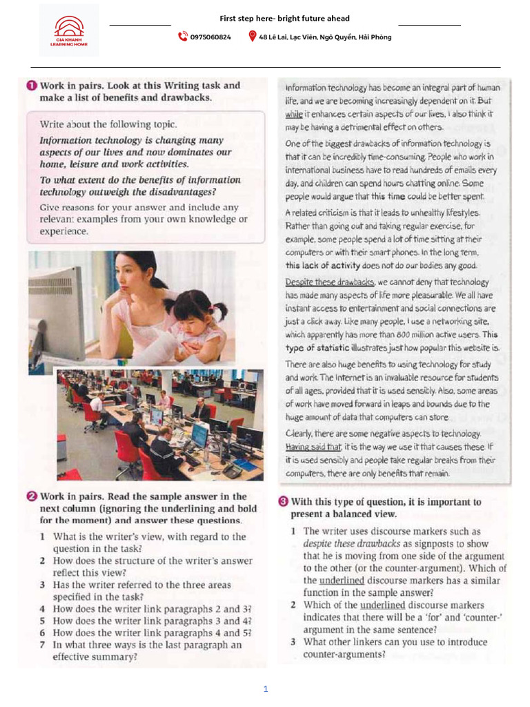 Writing Task 2- Unit 6 | PDF