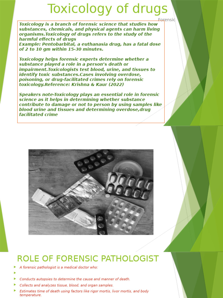 Presentation Tutorbin 1738671112330 | PDF | Forensic Science | Toxicology