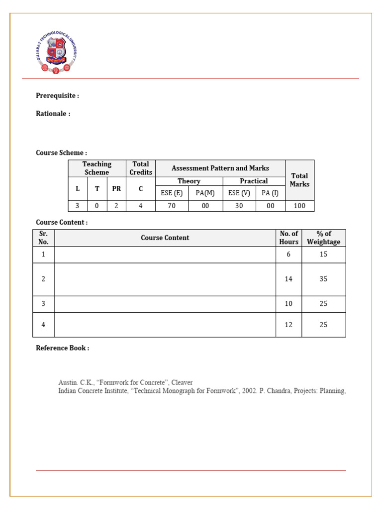 116AC01 - Design of Formwork 1 | PDF | Concrete | Structural Analysis