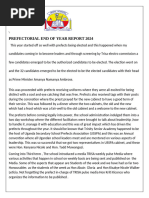 School Prefects: Roles & Duties | PDF