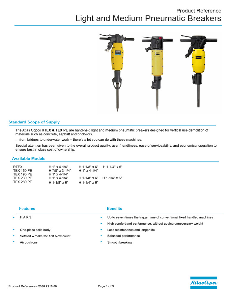 Atlas+Copco+RTEX+15&25+and+TEX+150P 280PE+Product+Reference+Sheet+ ...