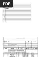 Measurment Sheet | PDF