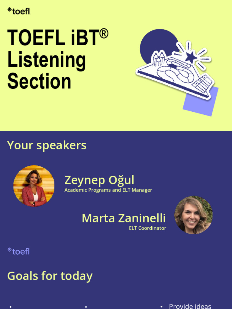 TOEFL iBT Listening Section Boosting Prep With AI-1 | PDF | Test Of ...
