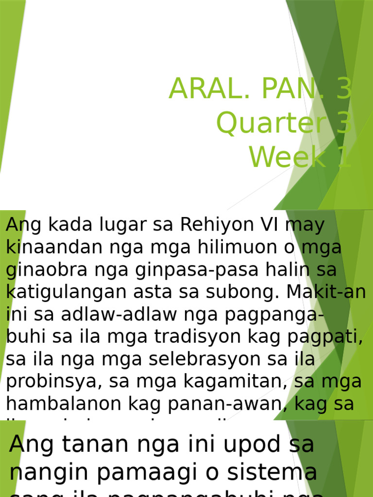 Powerpoint - ARAL. PAN. (Autosaved) | PDF