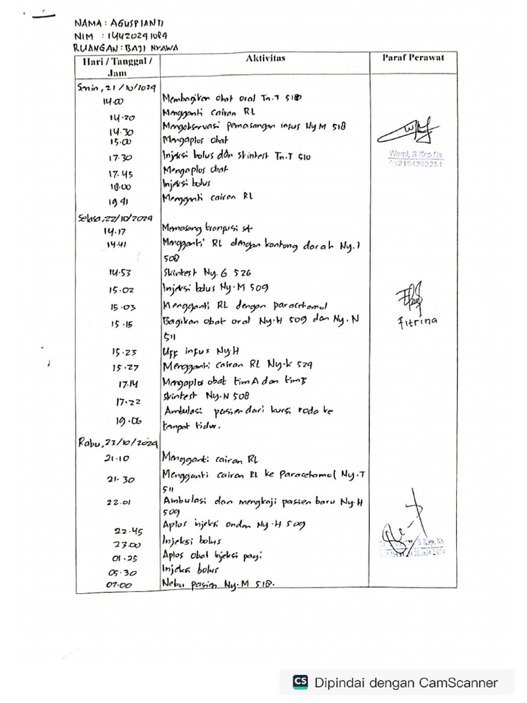 Log Book,Adl b.nyawa | PDF