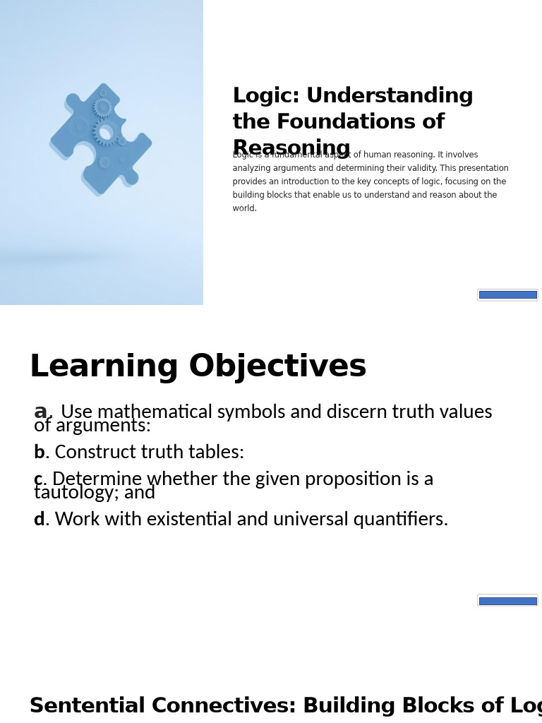 Logic Understanding The Foundations of Reasoning | PDF | Logic | Truth