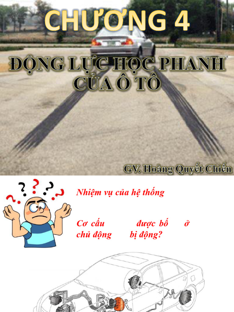 LTOT - C4 - Động Lực Học Phanh PDF | PDF