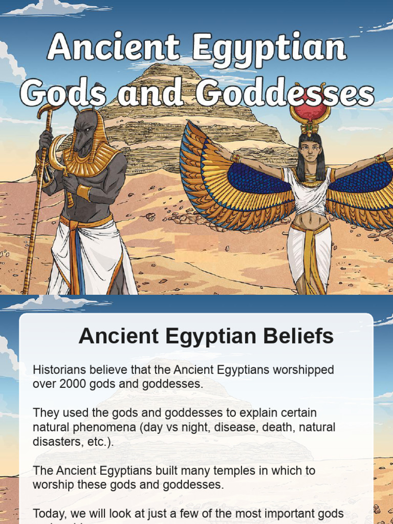 Ancient Egyptian Gods and Goddesses | PDF | Horus | Osiris