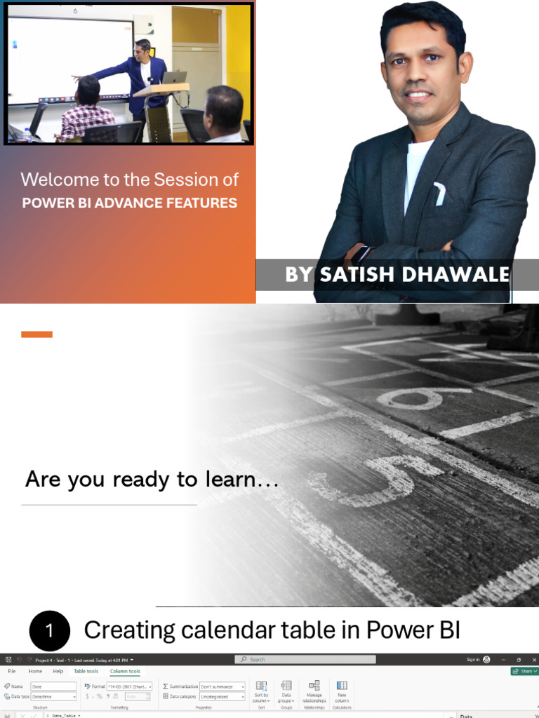 Power BI Advance Features PDF Notes File | PDF