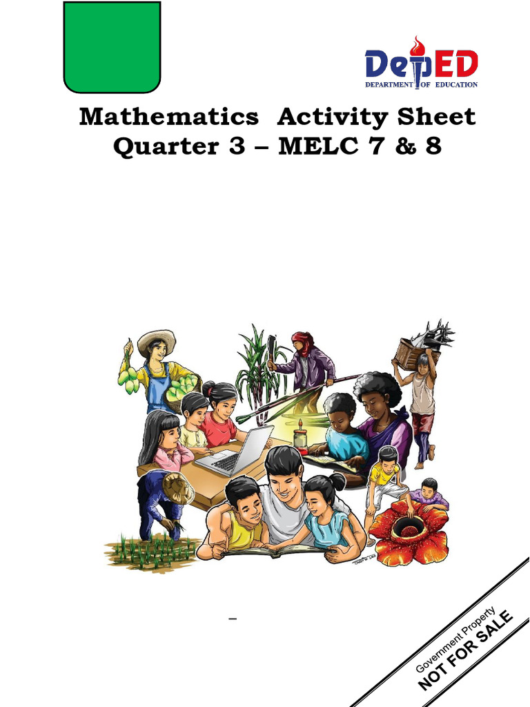Q3 MATH 9 MELC 7 8 Week 5 | PDF | Ratio | Learning
