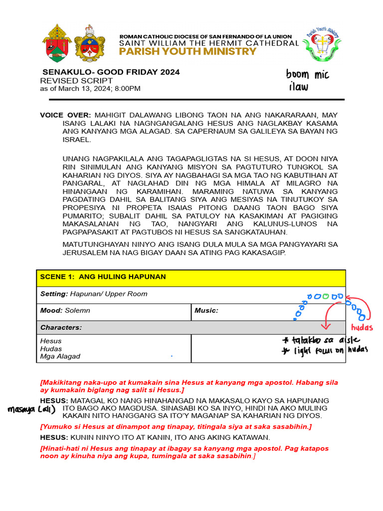 Senakulo-2024 1 | PDF