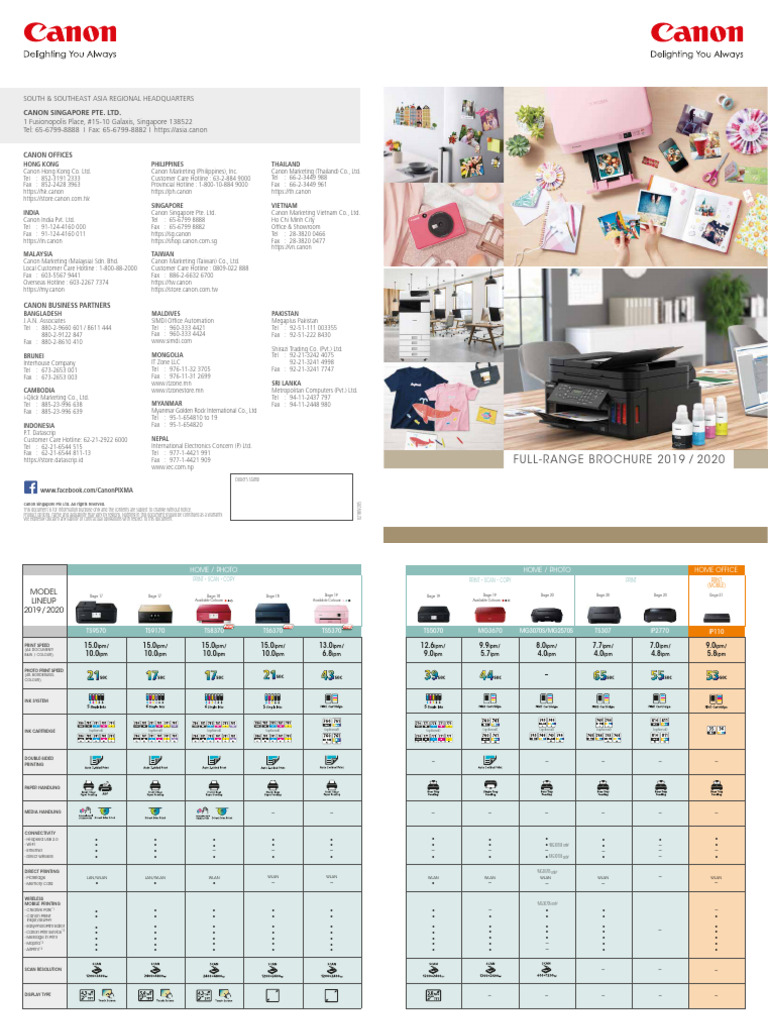 Domestic Range Brochure | PDF | Wireless Lan | Printer (Computing)