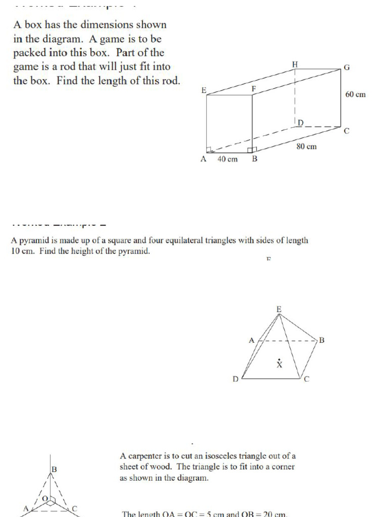 3D Trignometry | PDF