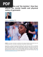 Read - No Dream Too High - Simone Biles | PDF | Simone Biles | Gymnastics