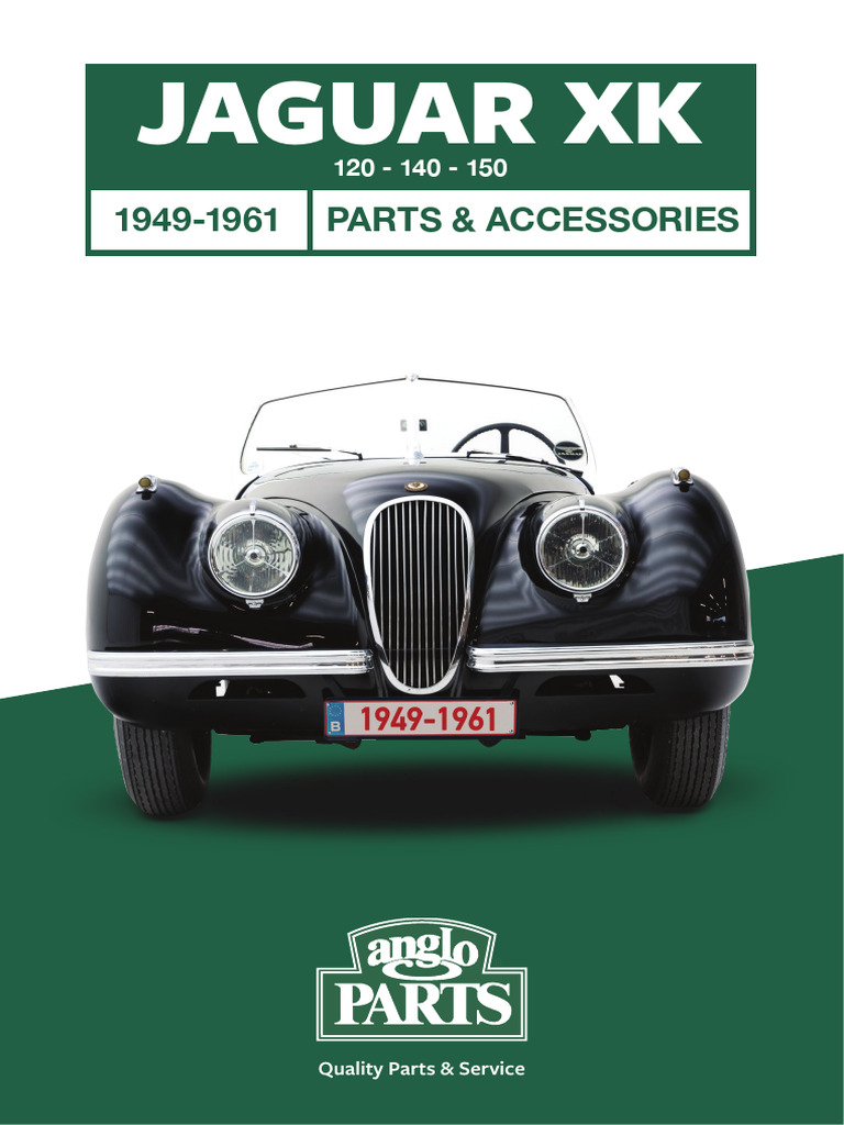Jaguar XK Parts & Accessories Guide | PDF | Receipt | Vehicle Technology