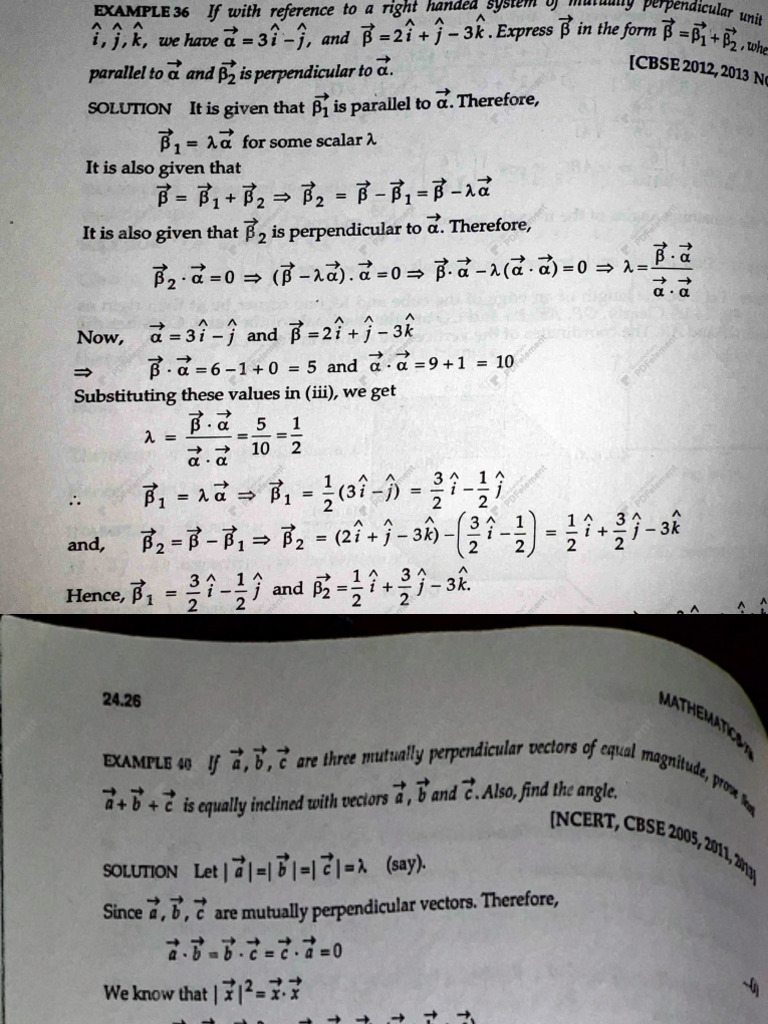 Vector and 3d | PDF