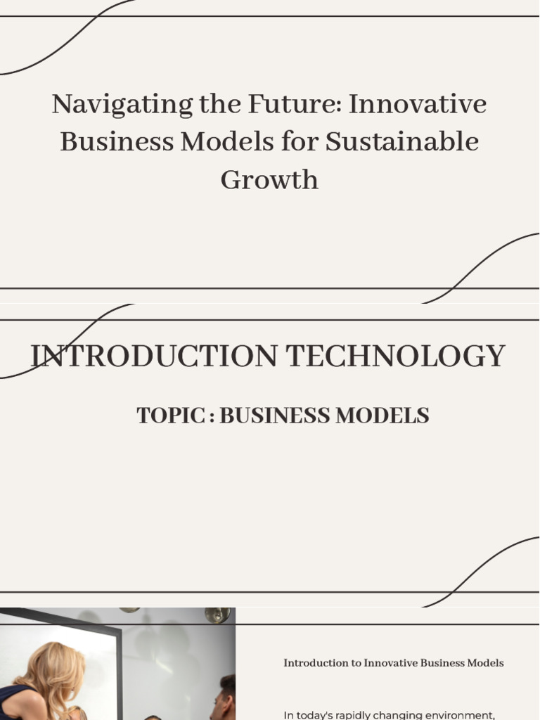 Innovative Business Models for Growth | PDF