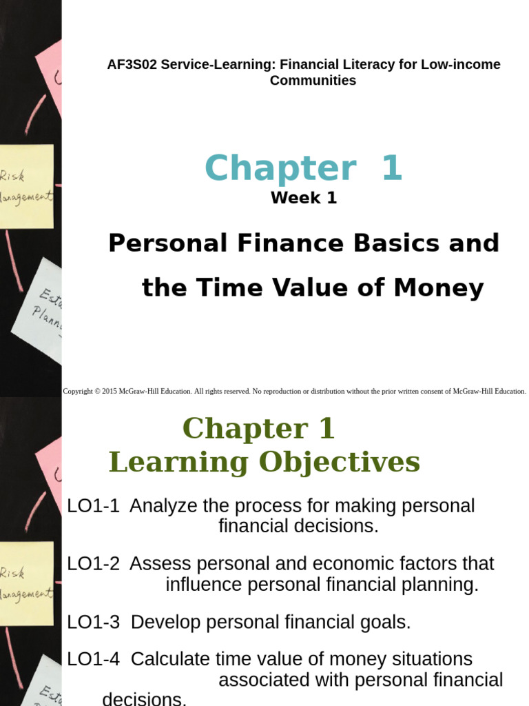 IPPTChap001 Basic Finance | PDF | Present Value | Time Value Of Money
