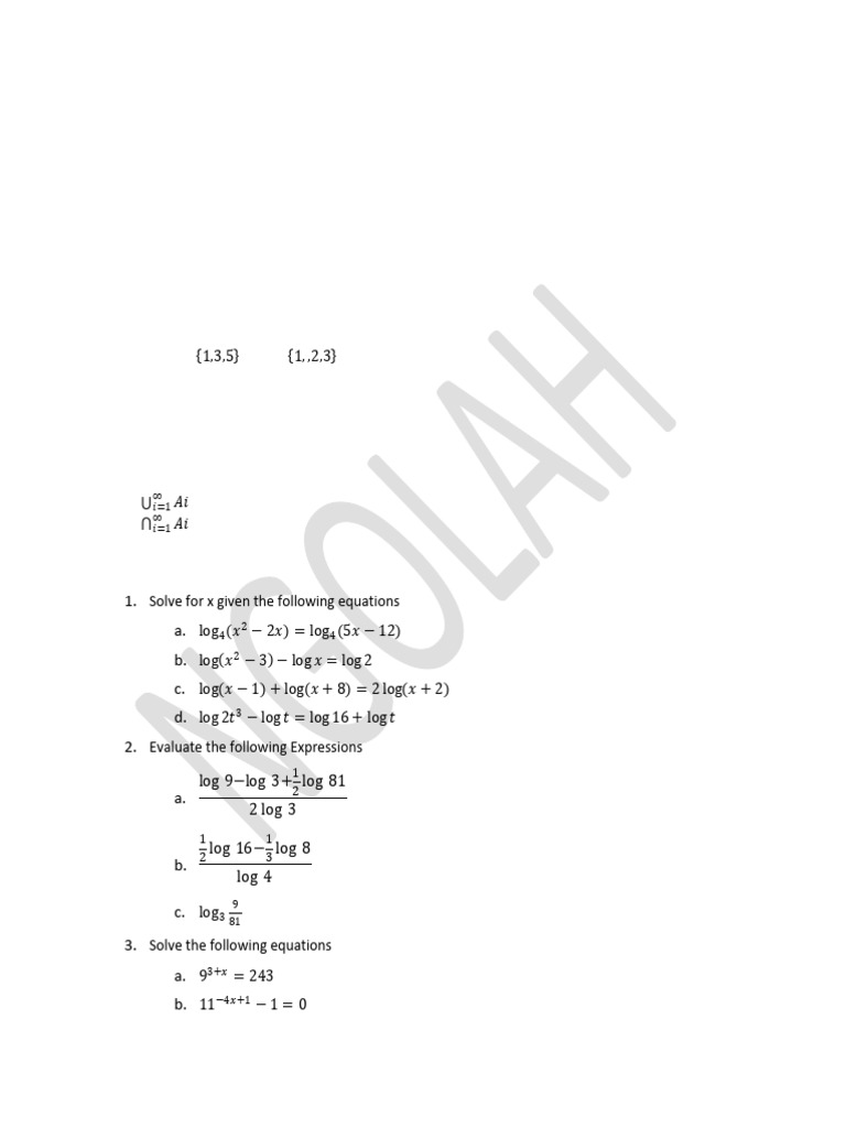 Tutorial sheet Maths L1 first22 | PDF | Function (Mathematics) | Mathematical Logic