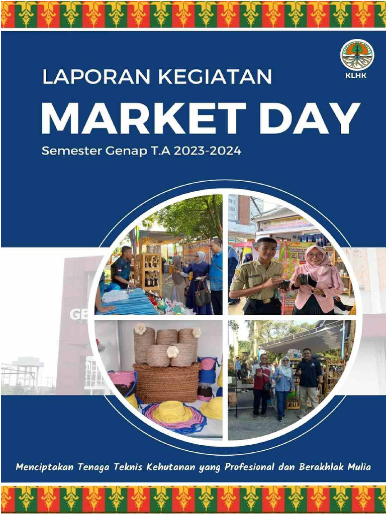 Laporan Market Day SMK Kehutanan 2024 | PDF