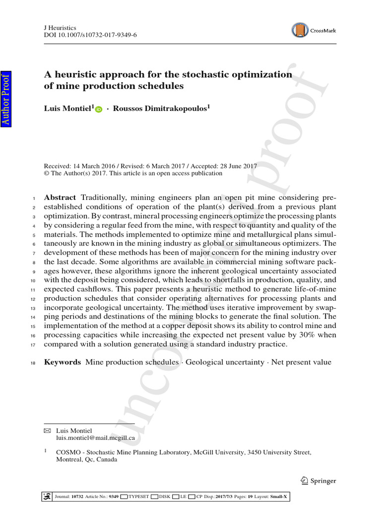 A_heuristic_approach_for_the_stochastic | PDF | Mathematical Optimization | Applied Mathematics
