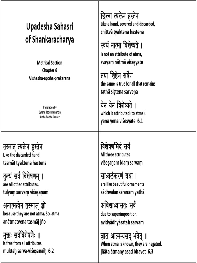 Atma and Attributes Explained | PDF