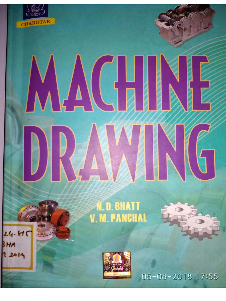 Machine Drawing by ND Bhatt | PDF