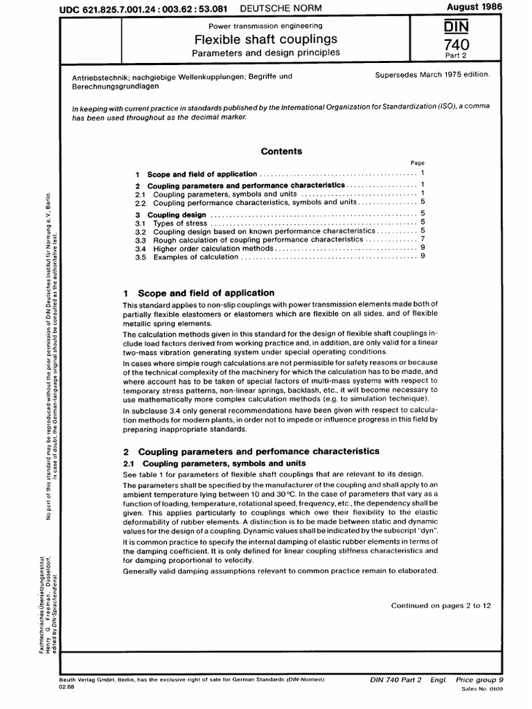 DIN 740-2 Norm Download Guide | PDF