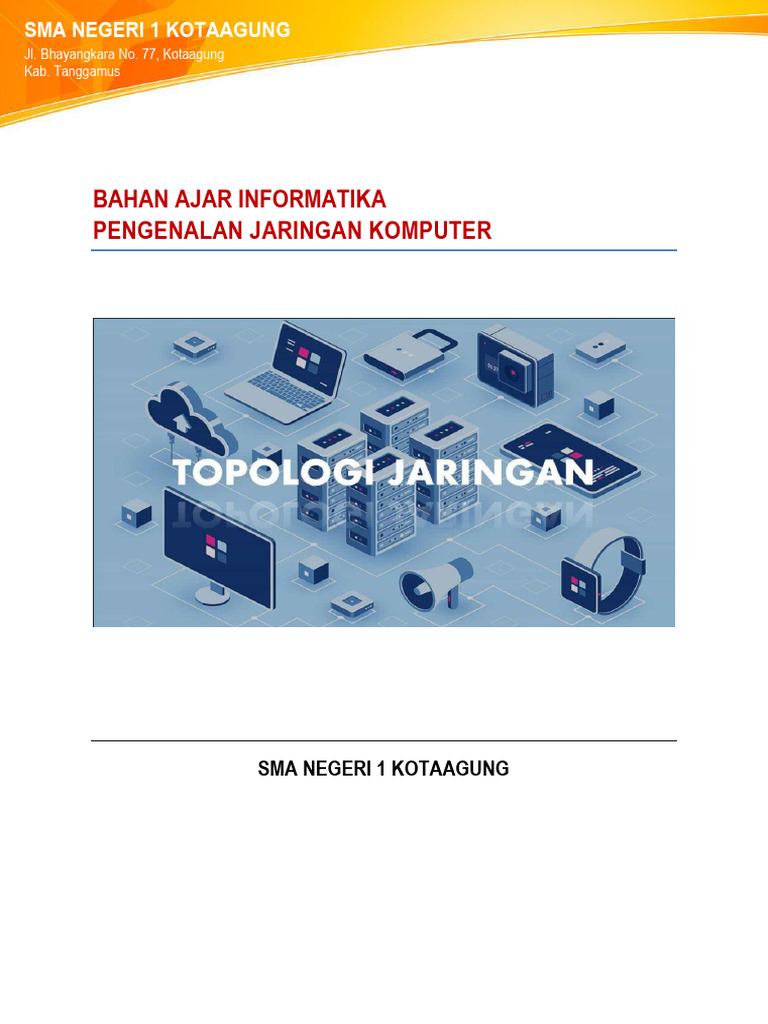 7 Jenis Topologi Jaringan Komputer | PDF