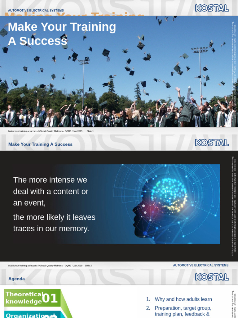 Successful Training Strategies Guide | PDF | Learning | Adult Education