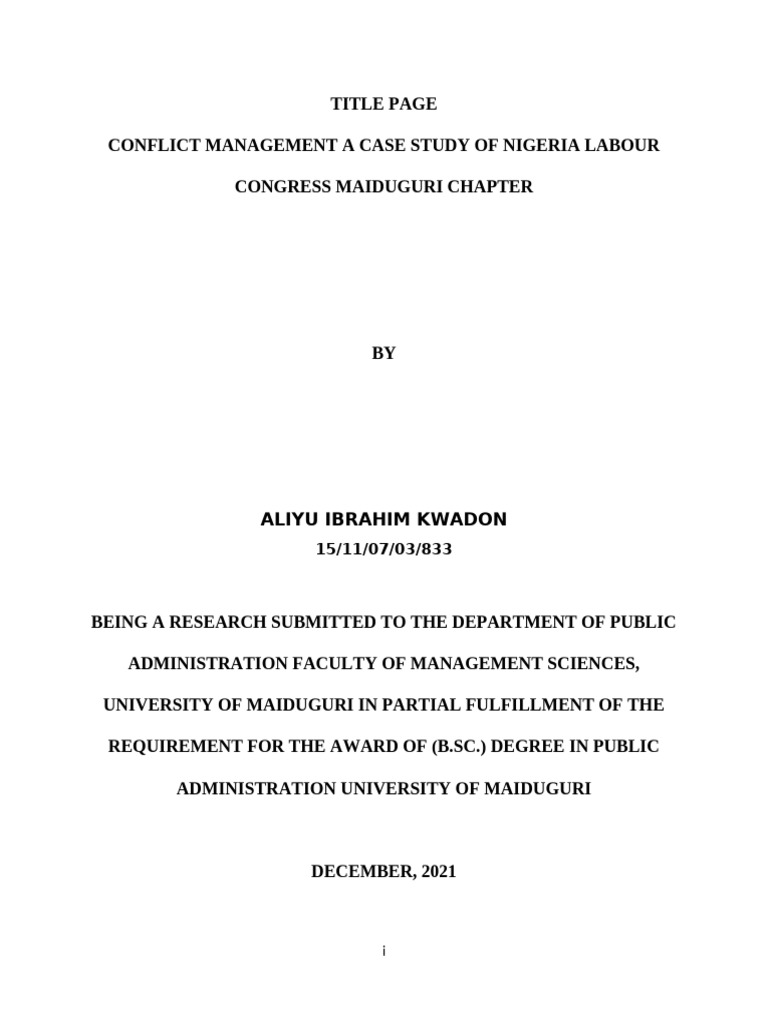 Aliyu Ibrahim Kwadon 60 | PDF | Mediation | Employment