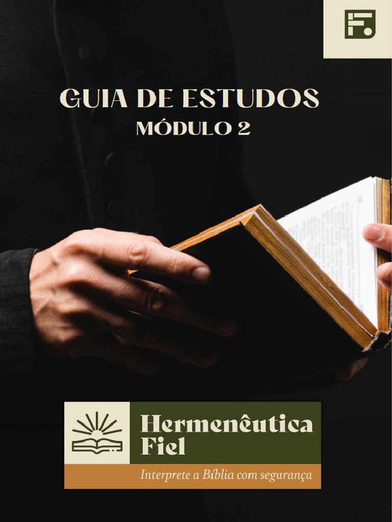 Guia de Estudo Hermeneutica Fiel Mod 2 | PDF | Bíblia | Cânon Bíblico