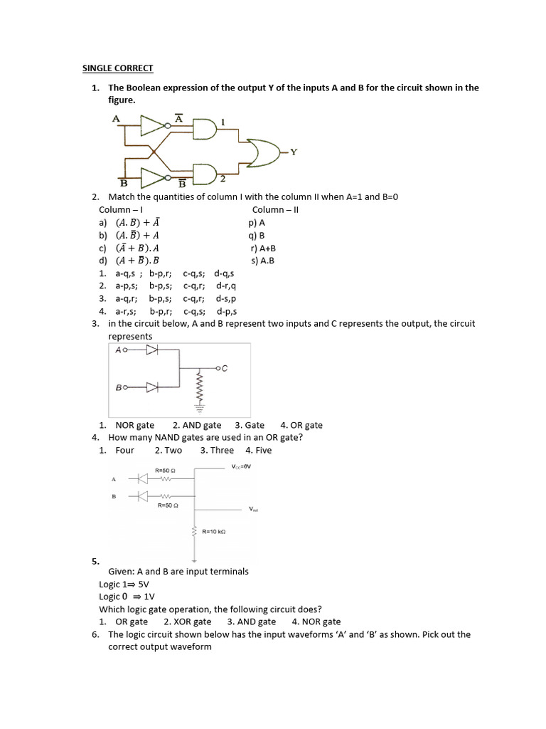 RRPTM 3 Logic Gate Wpe Com Moi Rot | PDF | Rotation Around A Fixed Axis ...