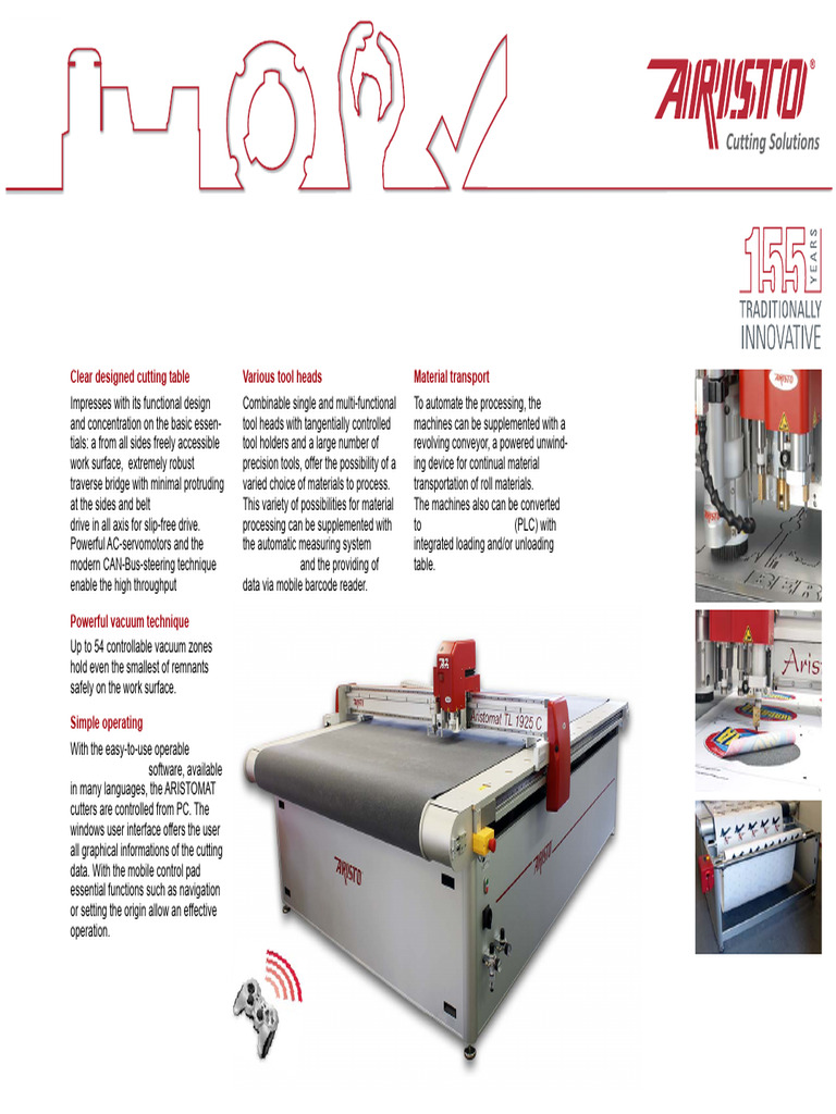 High-Speed Cutting Table Features | PDF | Computing | Computer Engineering