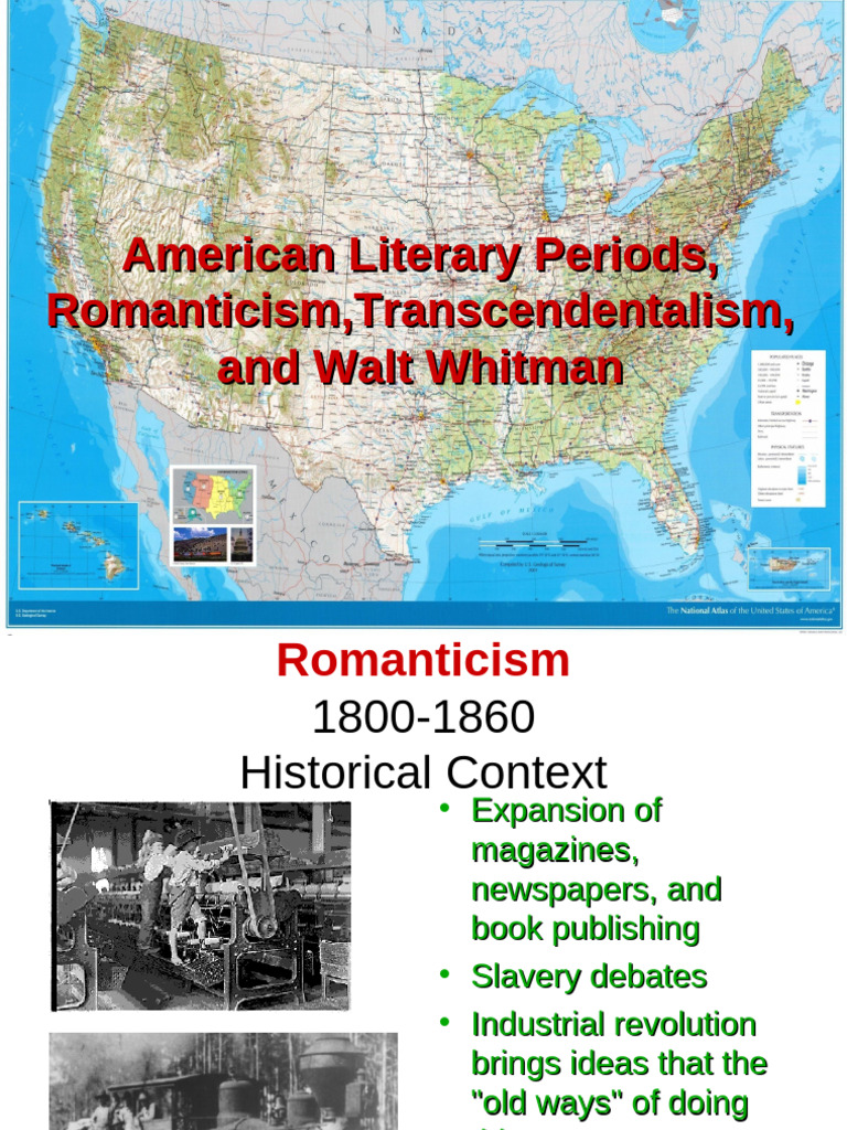 Romanticism and Transendentalism- Whitman | PDF | Transcendentalism ...