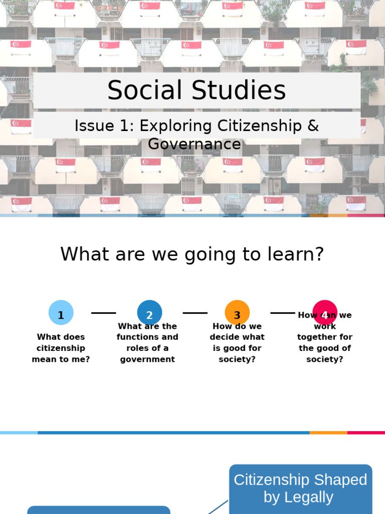 Issue 1 Chapter 1 - Exploring Citizenship and Governance | PDF ...