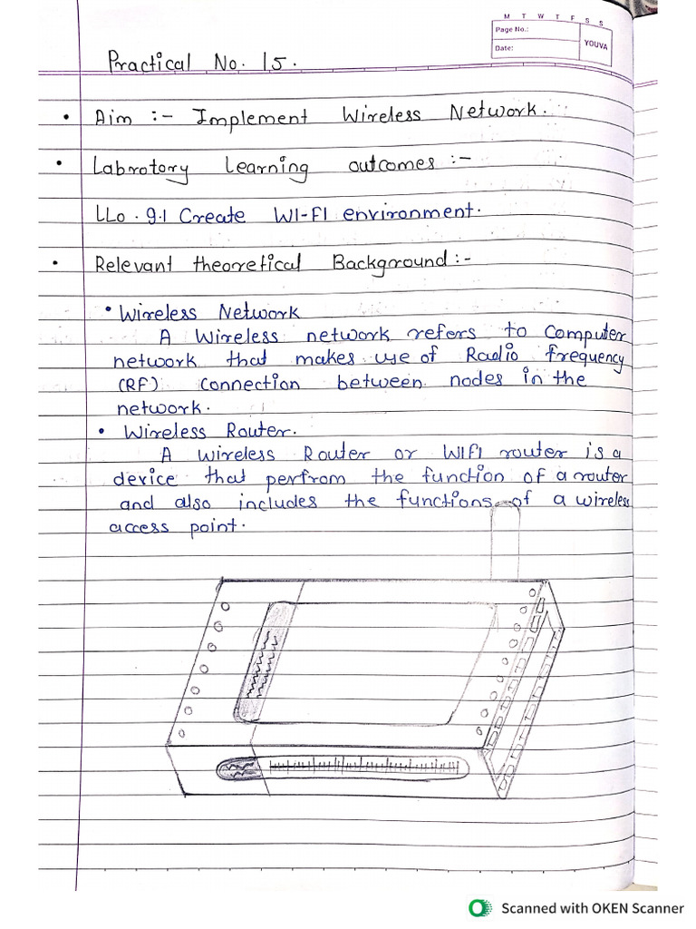DCN Practical No 15 | PDF