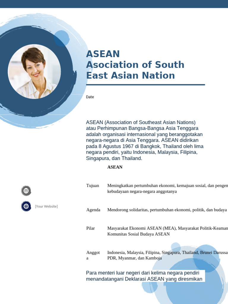 Pengertian Organisasi ASEAN | PDF