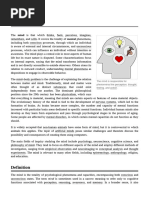 Understanding Mentation in Health | PDF