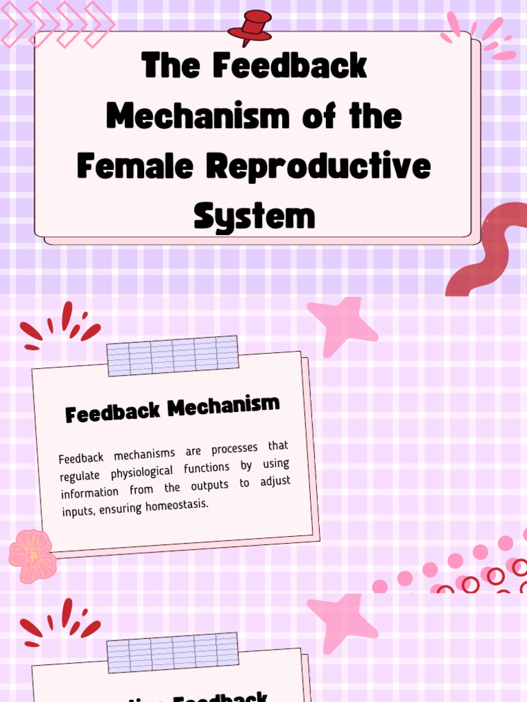 Q3 W3 Feedback Mechanism of The Female Reproductive System | PDF ...