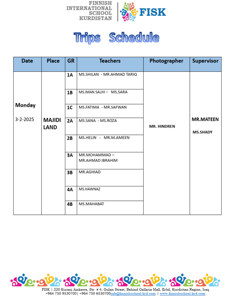 Trip G 1-2-3-4 | PDF