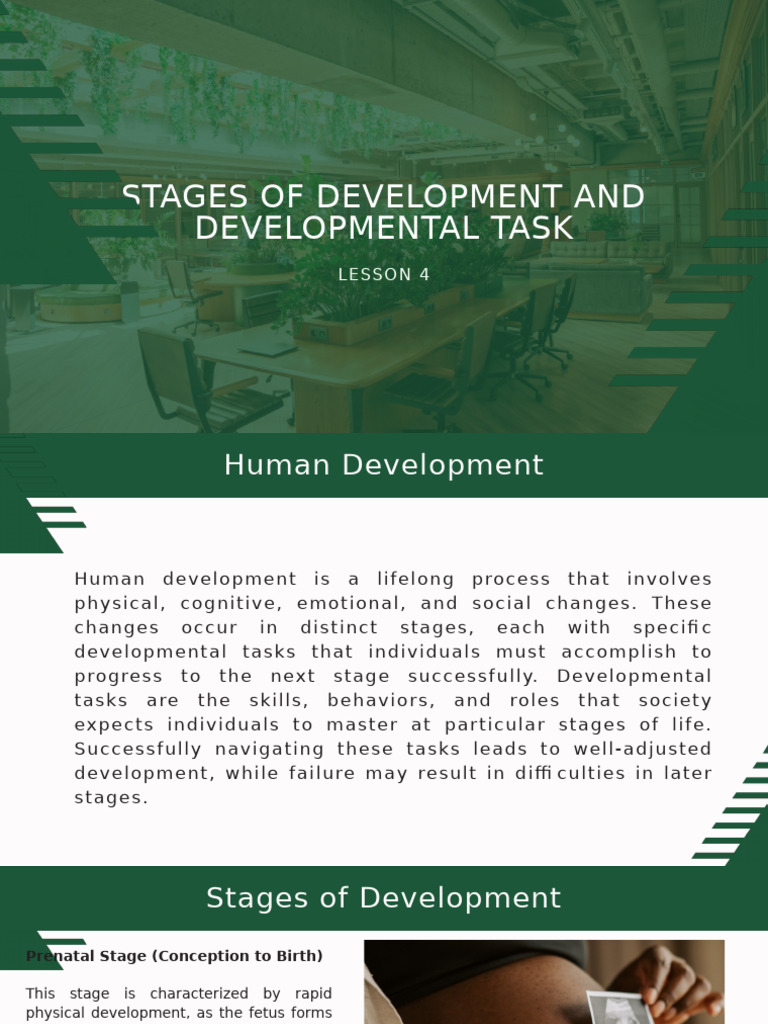 Lssn 4 - Stages of Development and Developmental Task | PDF ...
