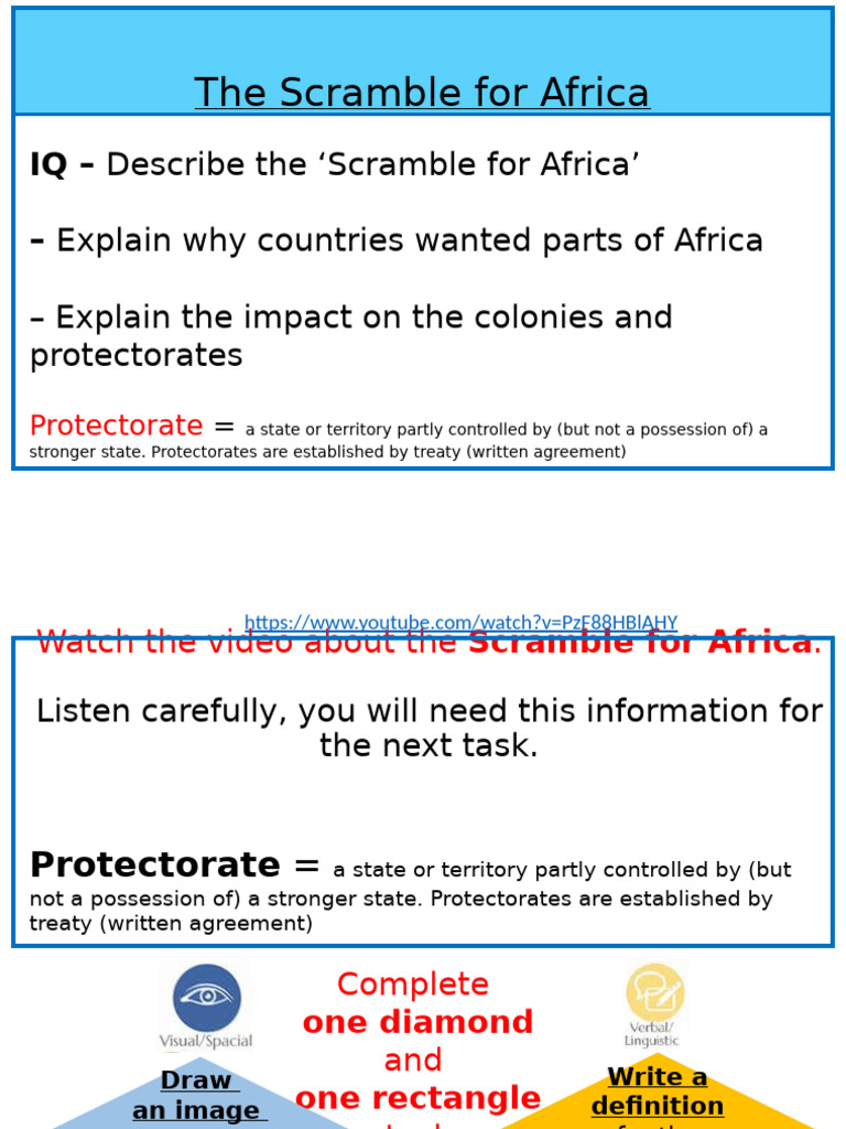 The Scramble for Africa Explained | PDF